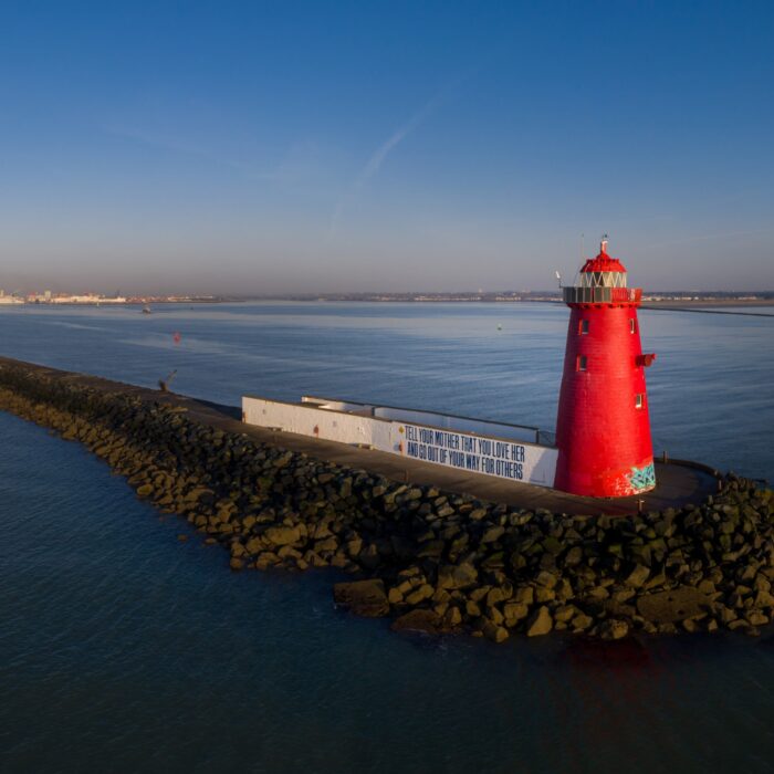 Poolbeg Lighthouse - Dublins Leuchtturm • Go-to-Ireland.com