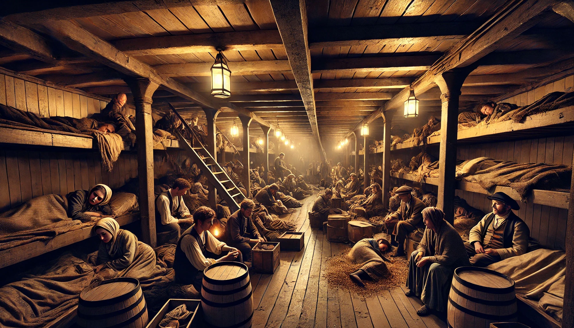 Die Sargschiffe oder "coffin ships" der Großen Hungersnot • Go-to ...